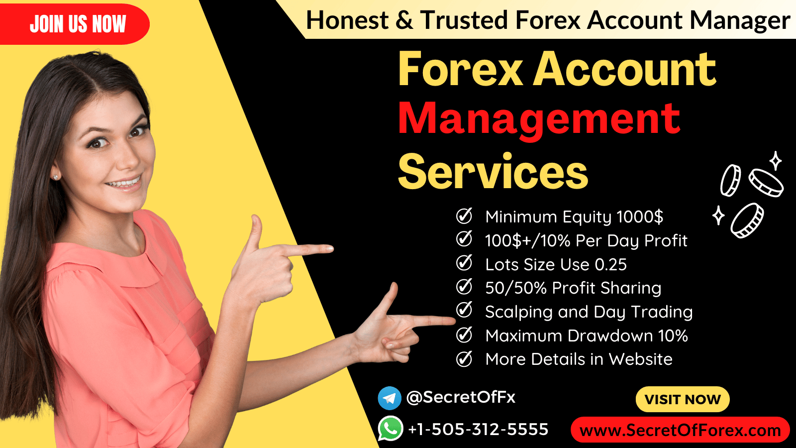 forex account management services