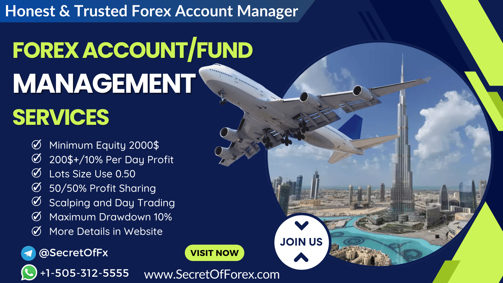 forex account management services