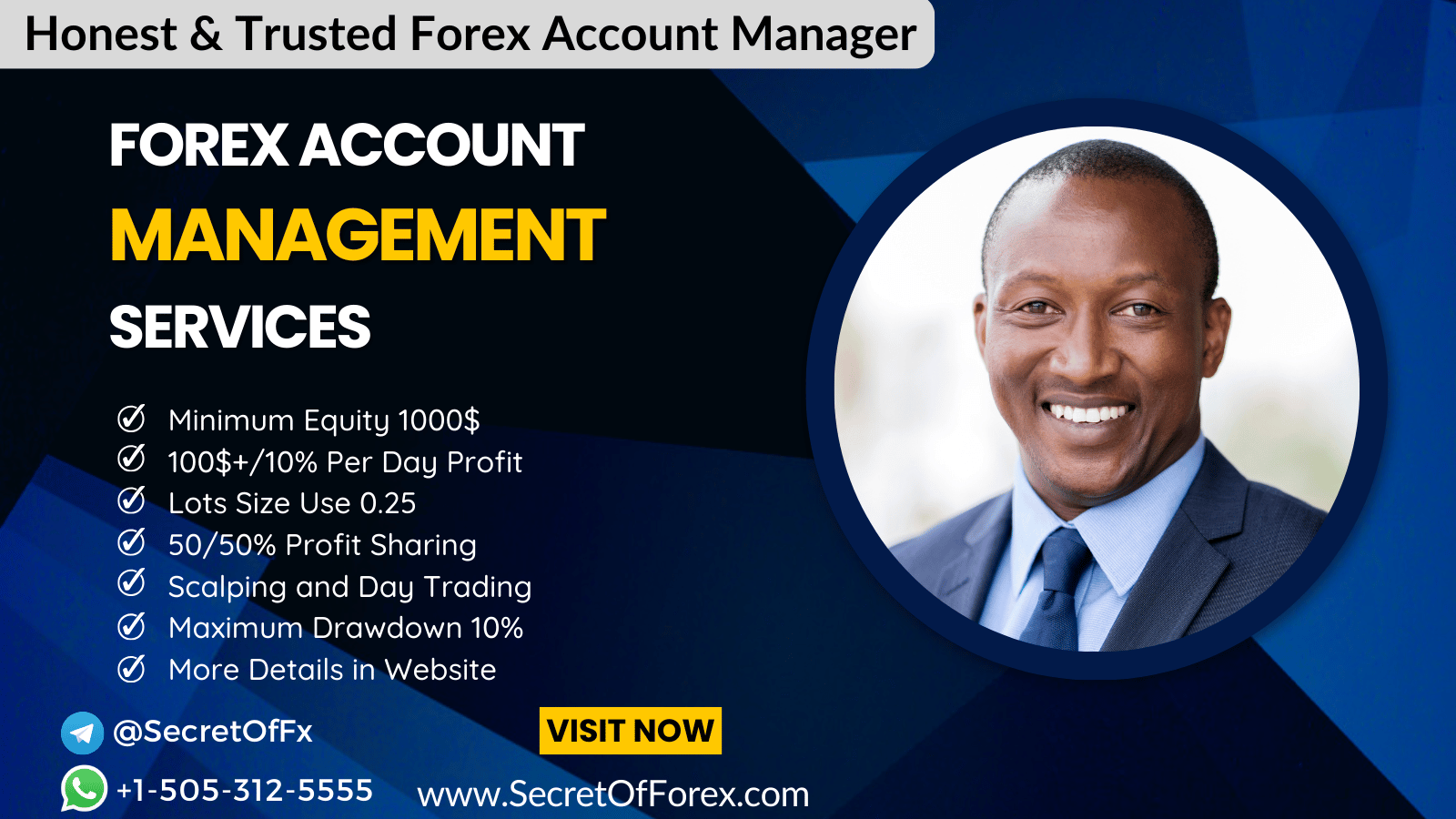 how does account management work in forex