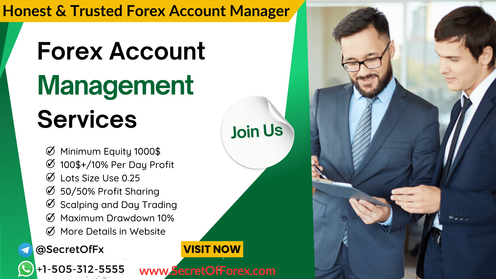 free forex account management softwares