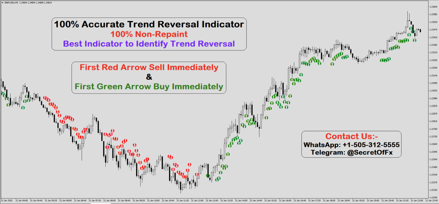 100% Accurate Trend Reversal Indicator